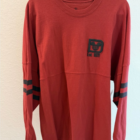 Disney | Tops | Disney Red Spirit Jersey | Poshmark